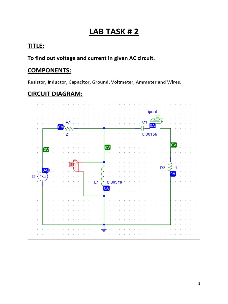 Lab Task # 2: Title | PDF