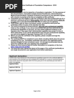 CREST 2024 Specialty Training Form | PDF | Health Care | Signature