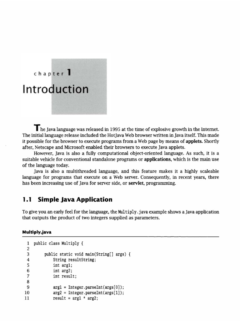 Intro: 1.1 Simple Java Application | PDF | Java Virtual Machine | Java ...