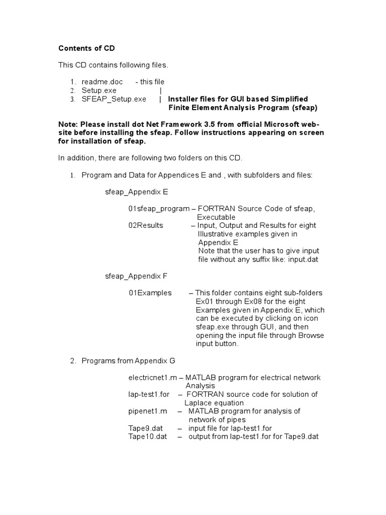 Readme | PDF | Matlab | Computer File