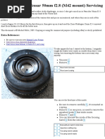 Binocular Disassembly1 | PDF | Screw | Glasses