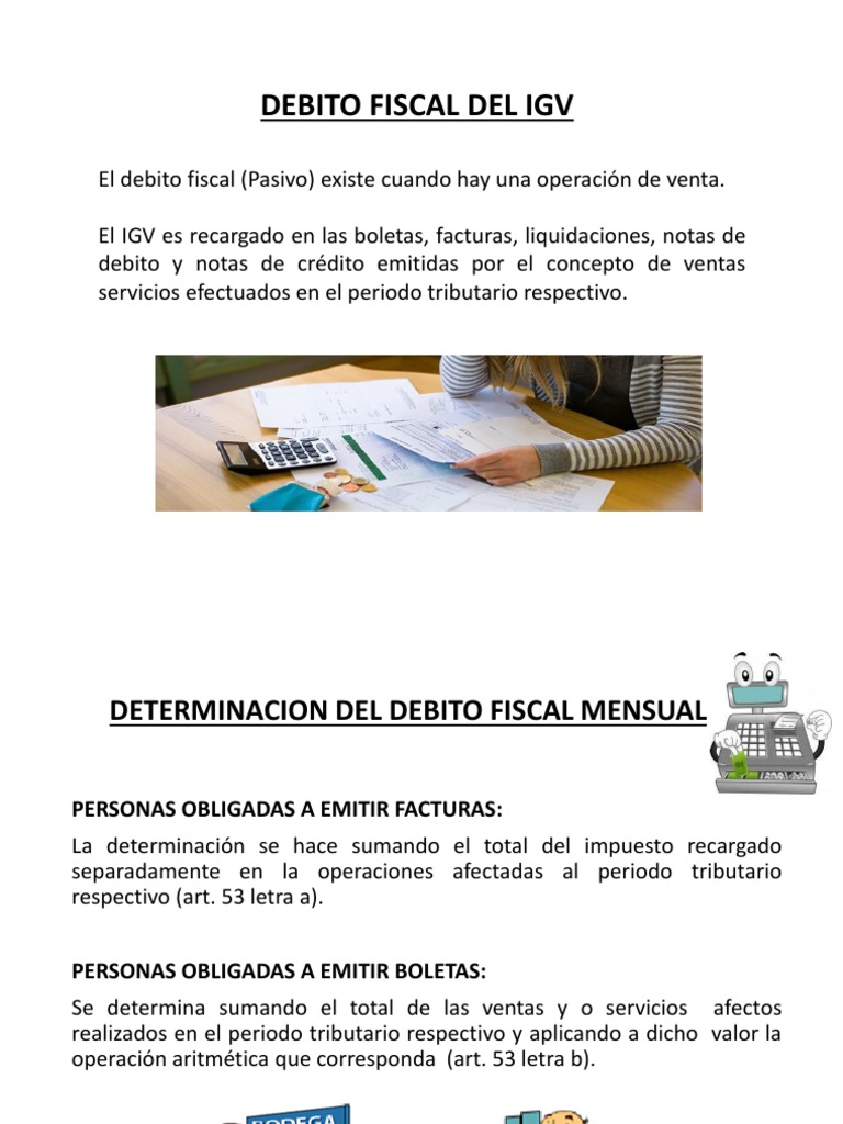 Grupo #05 - Debito Fiscal | PDF | Impuestos | Contralor