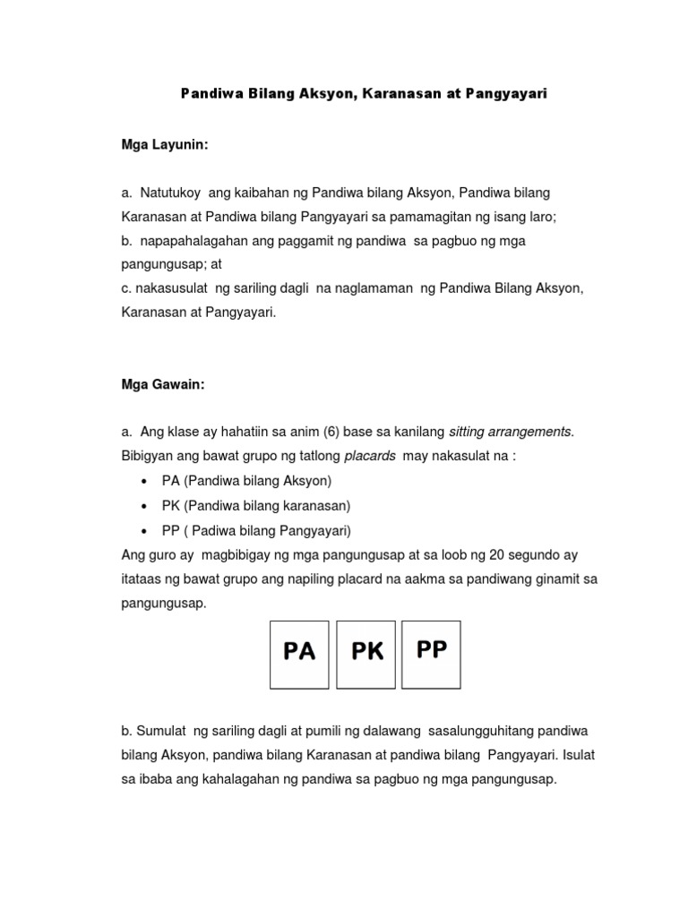 Module Sa Filipino | PDF