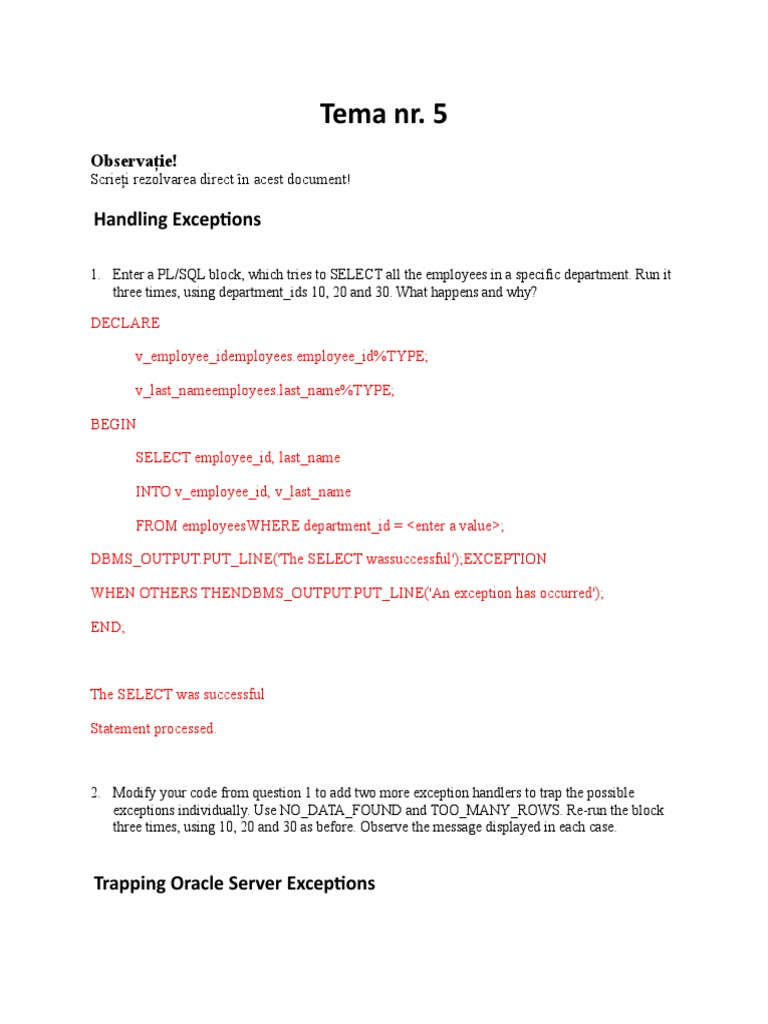 BDII Tema05 | PDF | Parameter (Computer Programming) | Pl/Sql