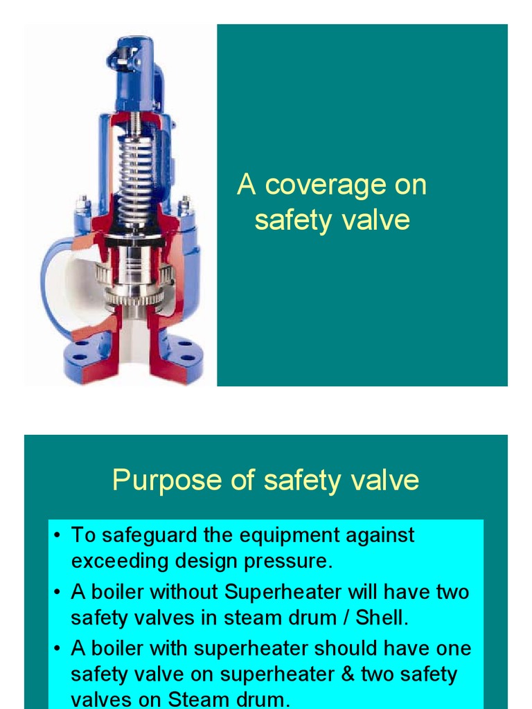 A Coverage on Safety Valve | Valve | Boiler