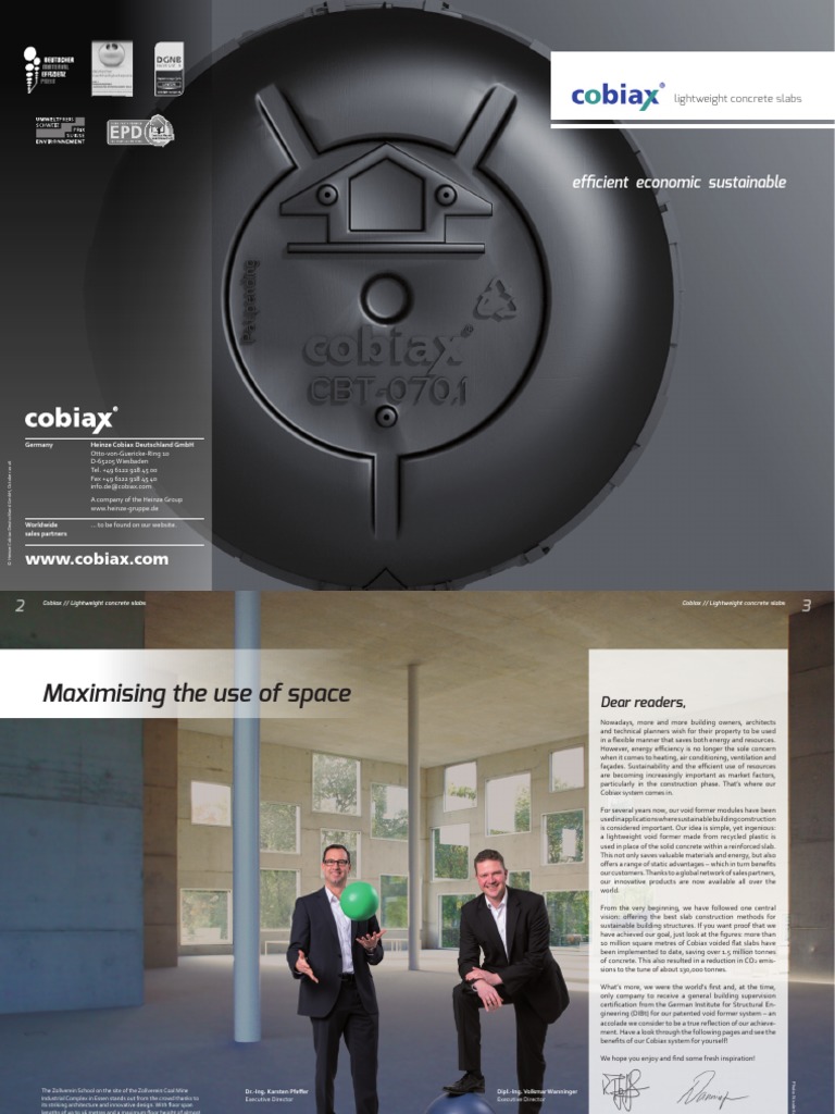 Cobiax BRO 10 2016 en PDF | PDF | Concrete | Green Building