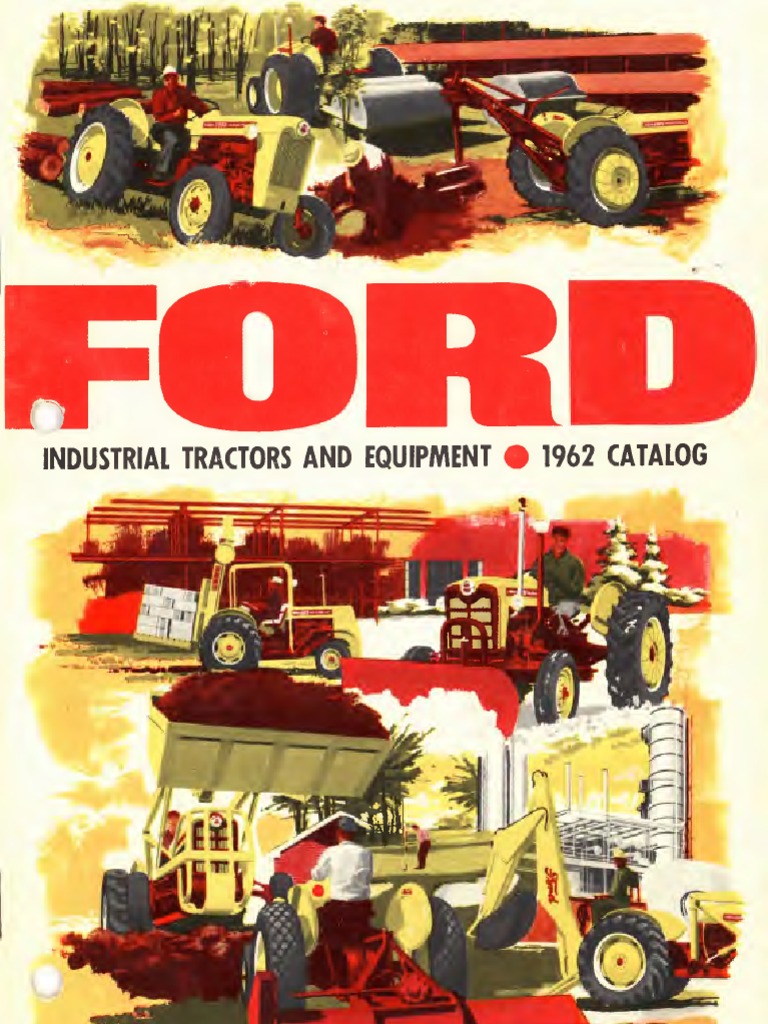 1962 Ford Tractor Sales Lit | PDF | Ford Motor Company