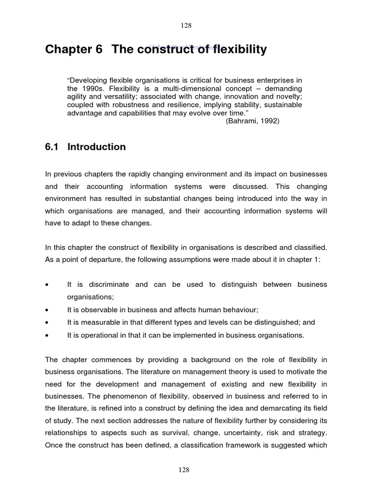 Understanding Organizational Flexibility | PDF | Strategic Management ...
