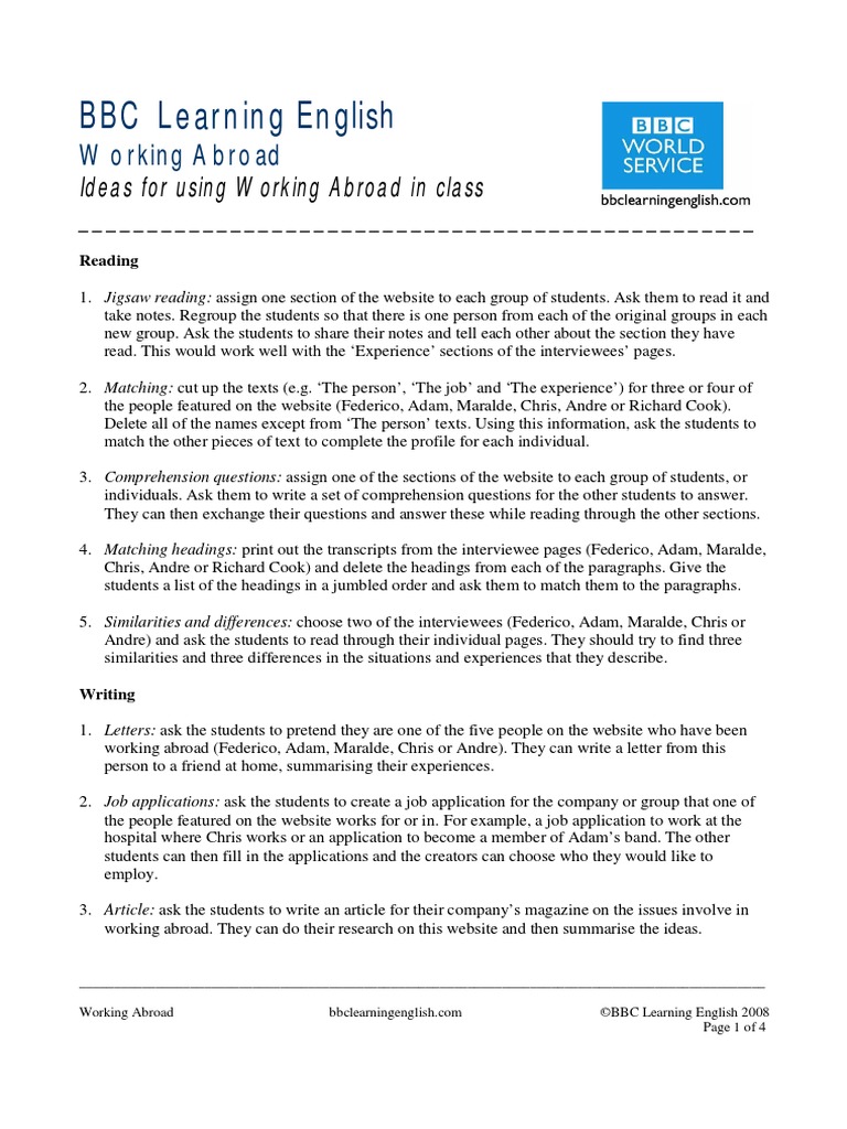 TewA iDEAS PDF | PDF | Vocabulary | Reading Comprehension