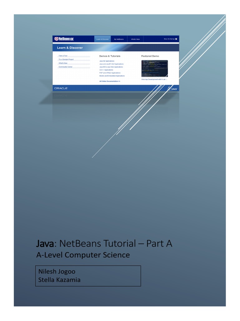 Netbeans Tutorial - Part A - V2 | PDF | Net Beans | Applications & Software