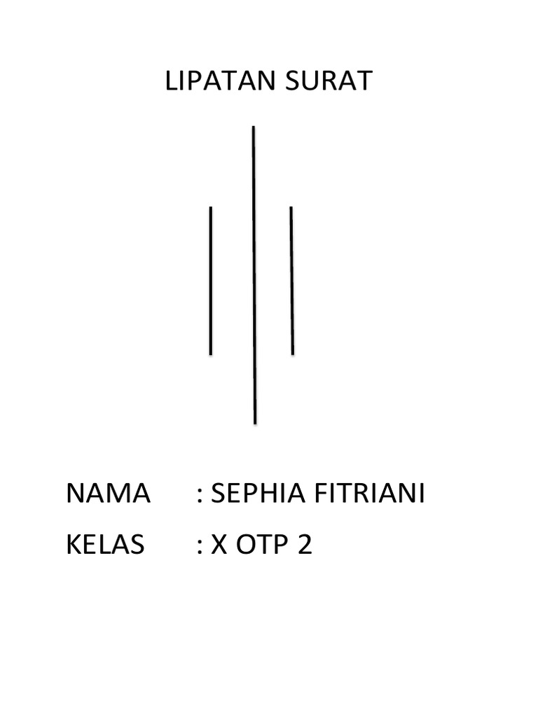 Lipatan Surat | PDF
