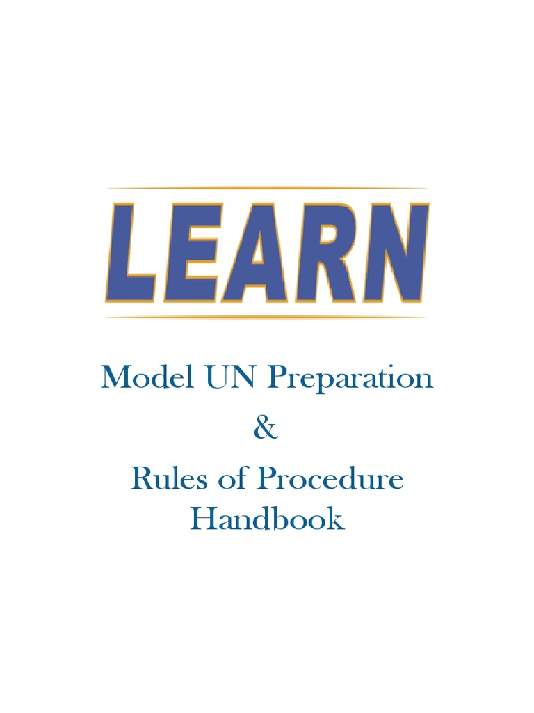 A Comprehensive Guide to Model UN Preparation, Position Papers, and ...