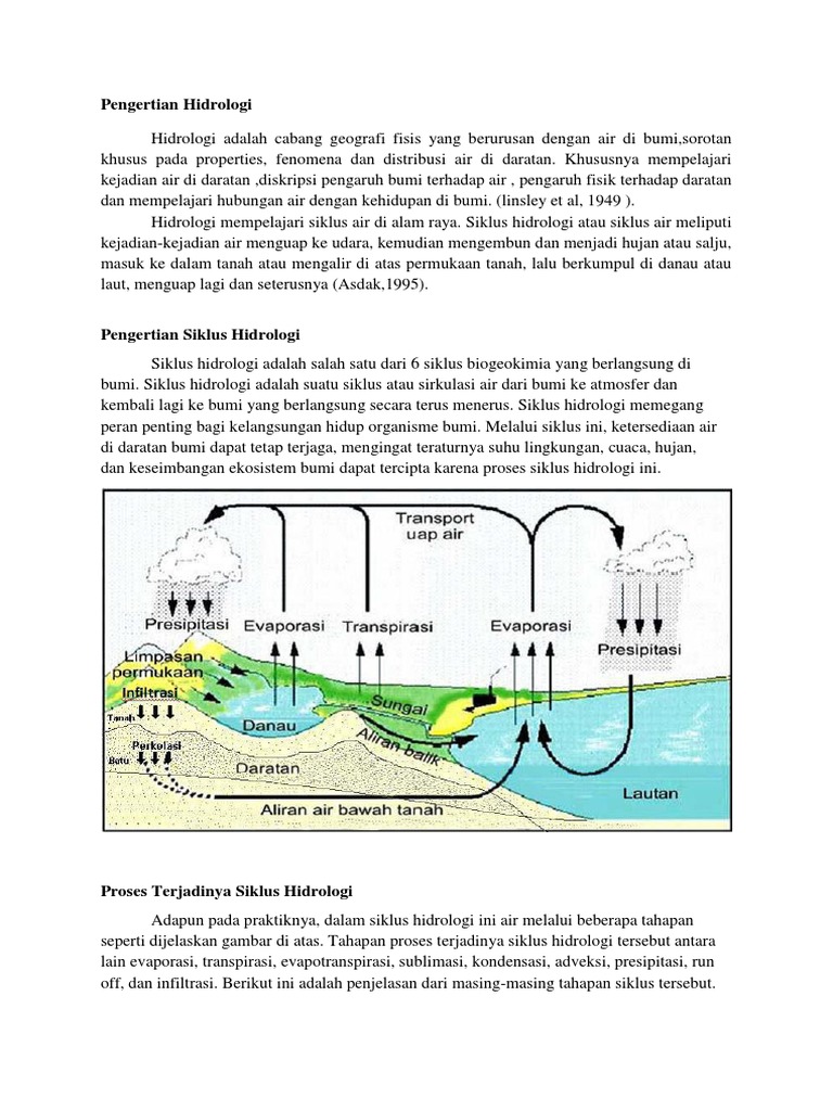 Hidrologi | PDF | Sains & Matematika
