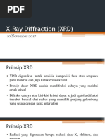 Prinsip Kerja XRD | PDF