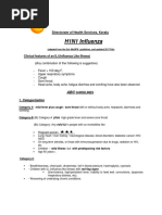 H1N1 Clinical Information Form | PDF | Influenza | Influenza A Virus ...