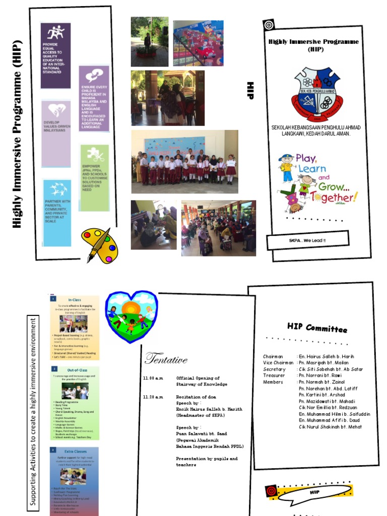 Highly Immersive Programme (HIP) : Sekolah Kebangsaan Penghulu Ahmad ...