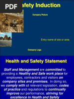 Safety Induction | PDF | Personal Protective Equipment | Occupational ...