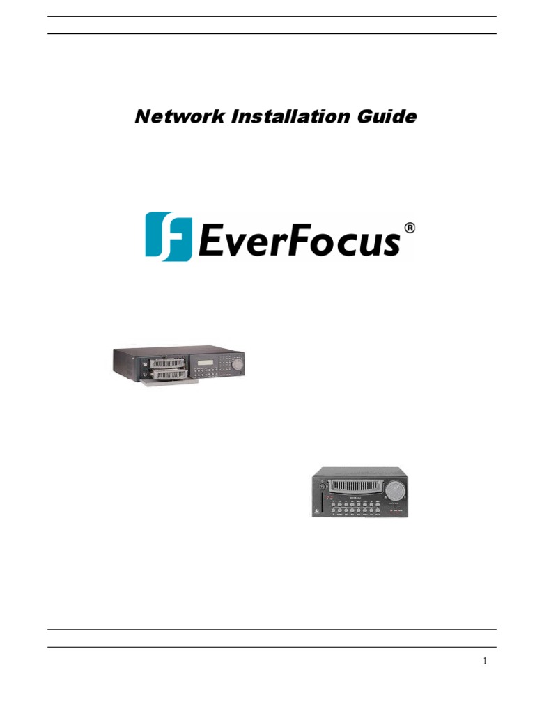 Network Installation Guide | PDF | Ip Address | Router (Computing)