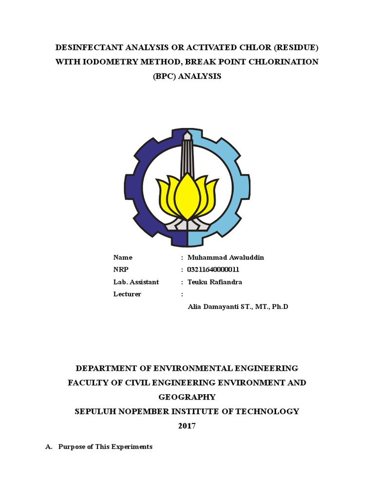 Name: Muhammad Awaluddin NRP: 03211640000011 Lab. Assistant: Teuku ...