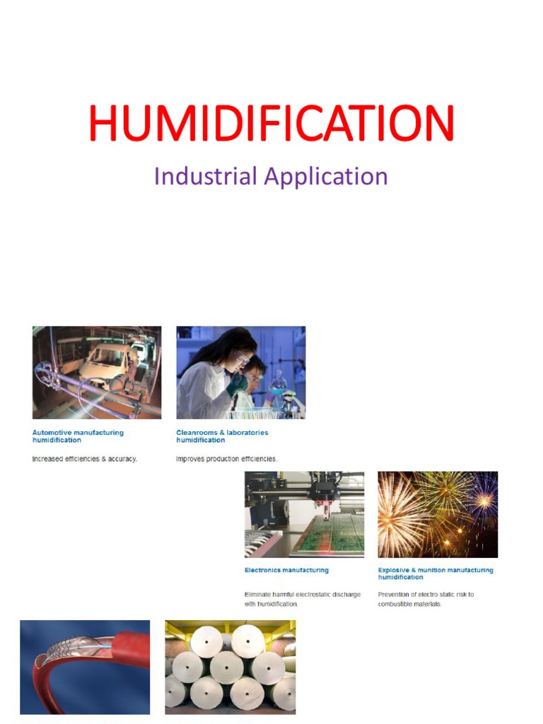 HUMIDIFICATION Industrial Application | PDF