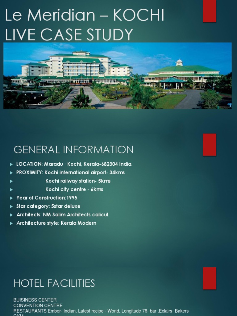Le Meridien - KOCHI Case Study | PDF