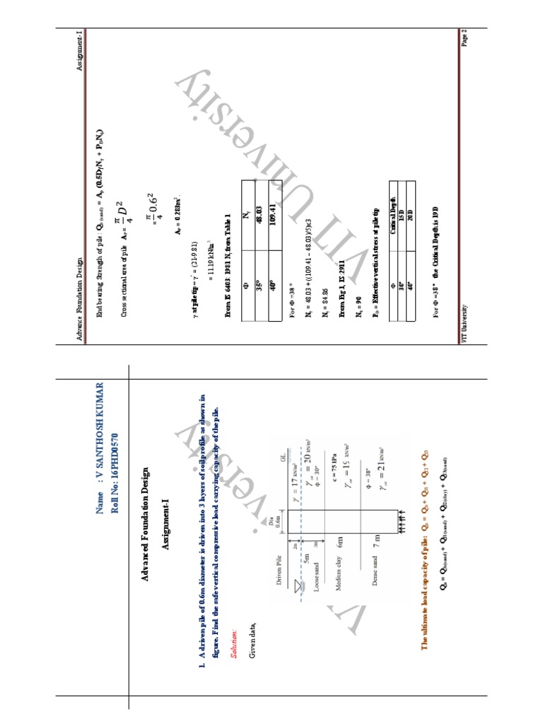 Pile Foundation | PDF | Deep Foundation | Concrete