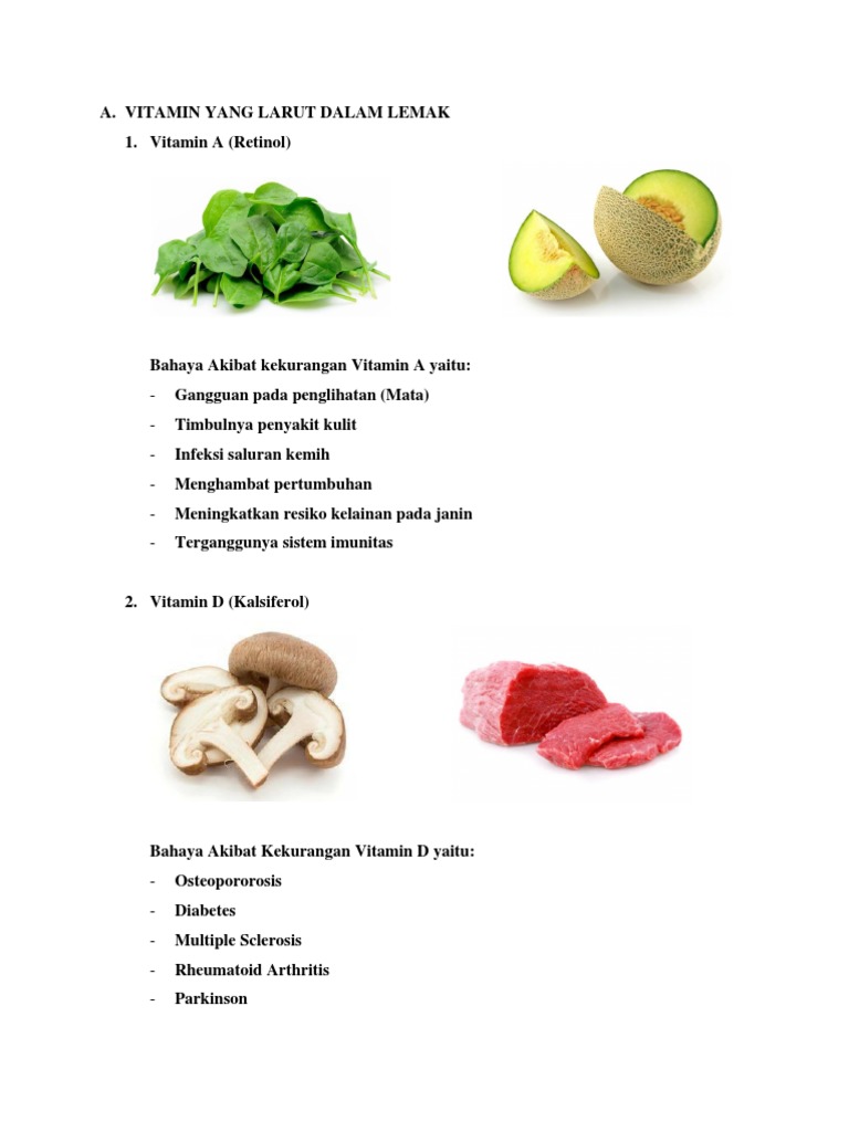 Jenis Jenis Vitamin | PDF