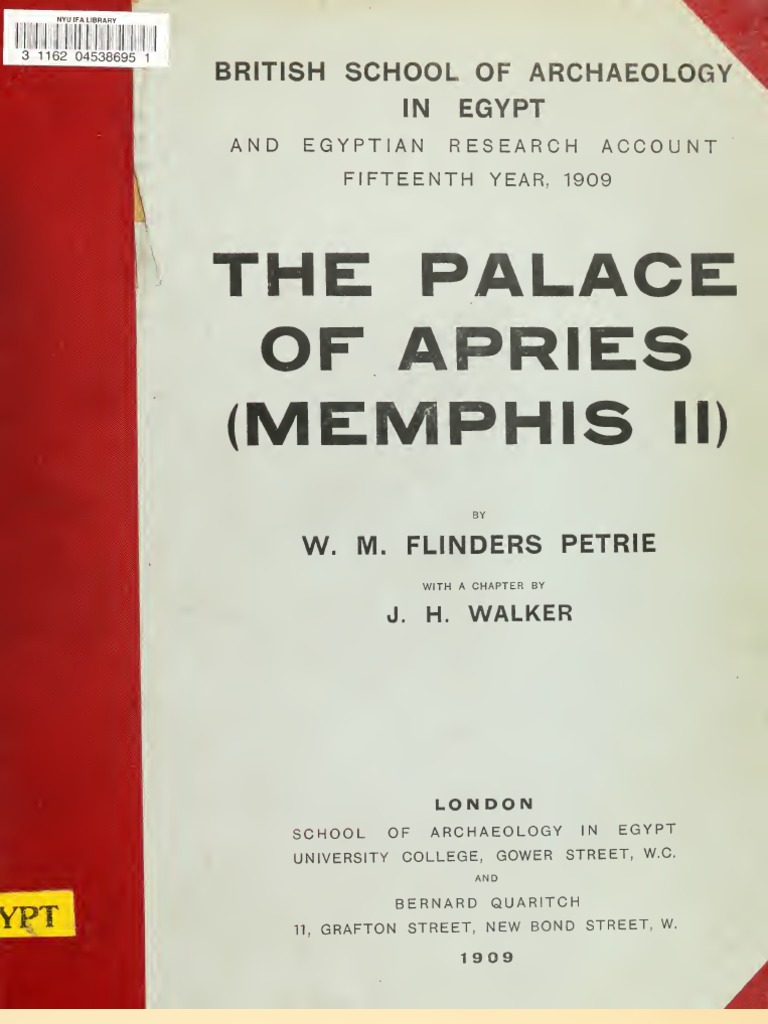 Excavations at the Palace of Apries | PDF | Column | Fortification