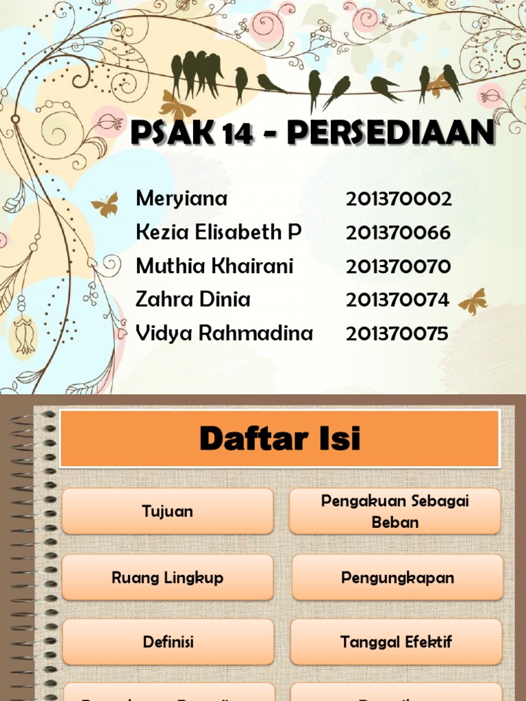 Psak 14 - Persediaan | PDF