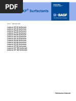 Dow Surfactants: Reference Chart | PDF | Surfactant | Emulsion