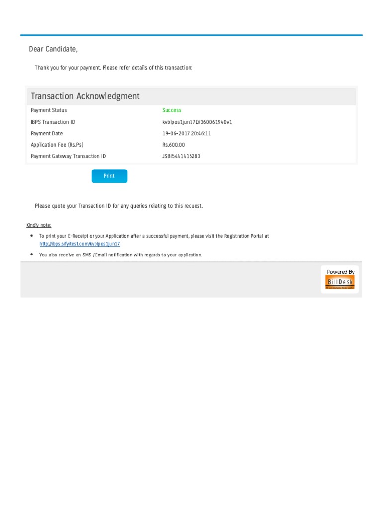 BillDesk Payment Gateway | PDF
