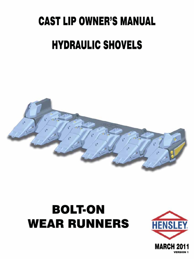 Hensley Bolt-On Wear Runners | PDF | Mechanical Engineering
