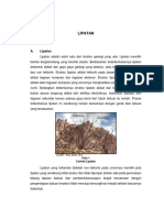 Klasifikasi dan Definisi Lipatan Geologi | PDF