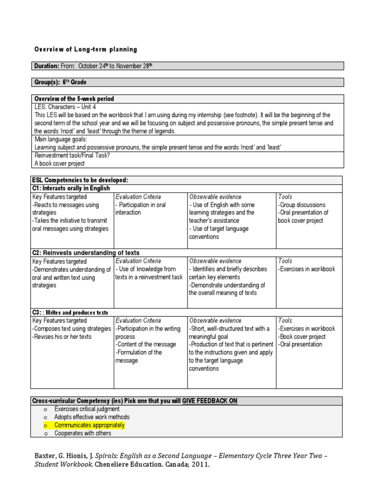 LTP Assignment - Grade 6 | PDF | Educational Assessment | Vocabulary