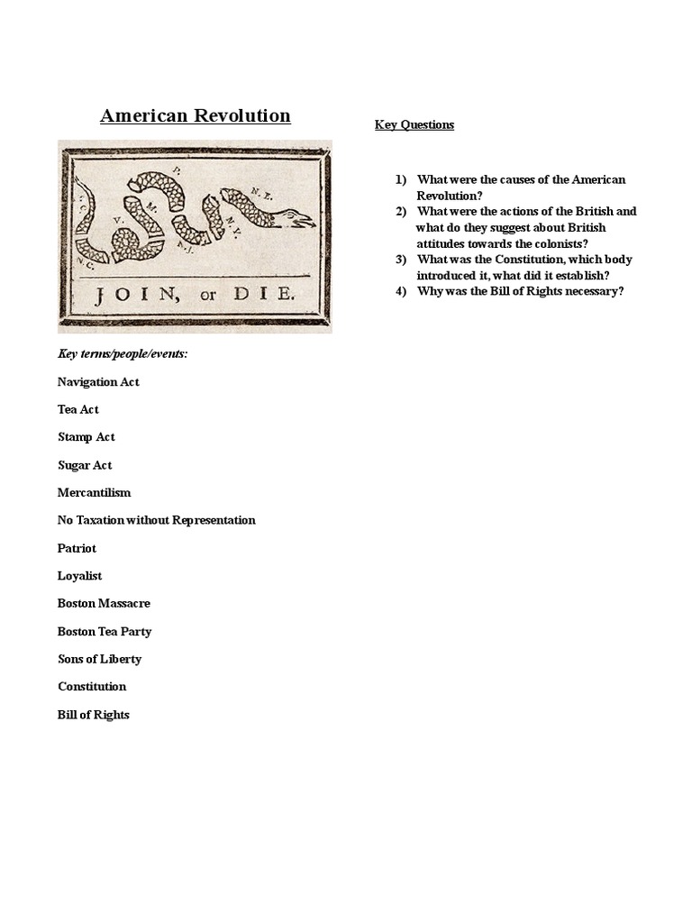 Review American Revolution | PDF