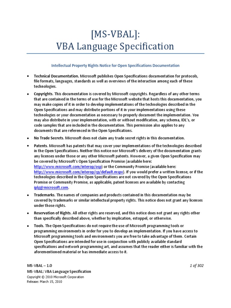 Ms Vbal Pdf Download Free Pdf Identifier Subroutine