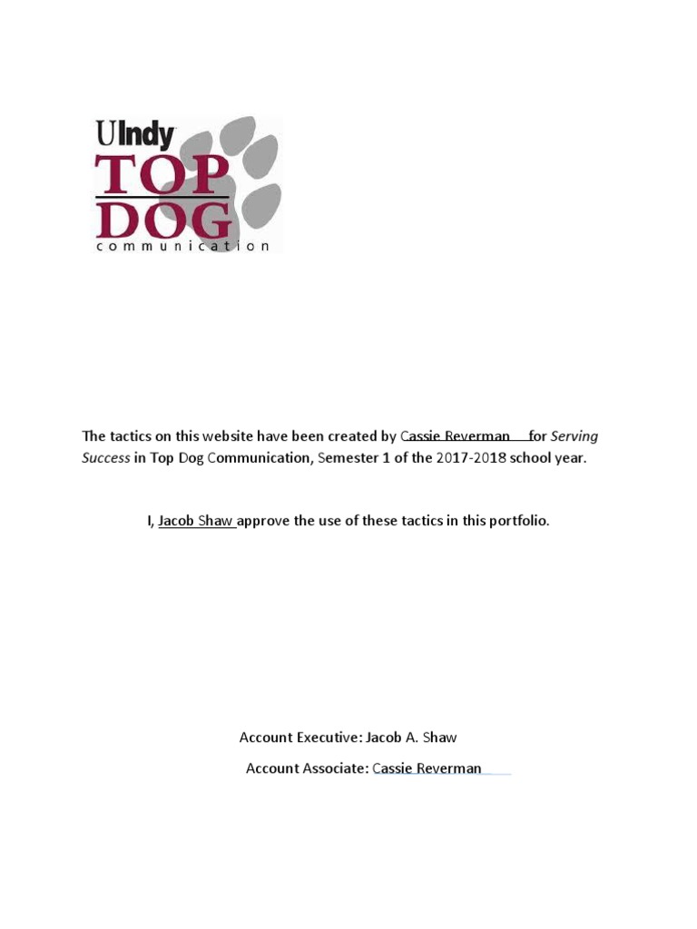 Portfolio Sign Off Sheet 2 | PDF