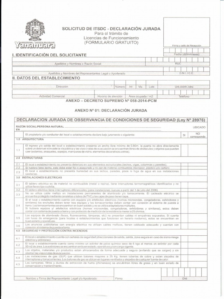 Formularios Defensa Civil Pdf Pdf