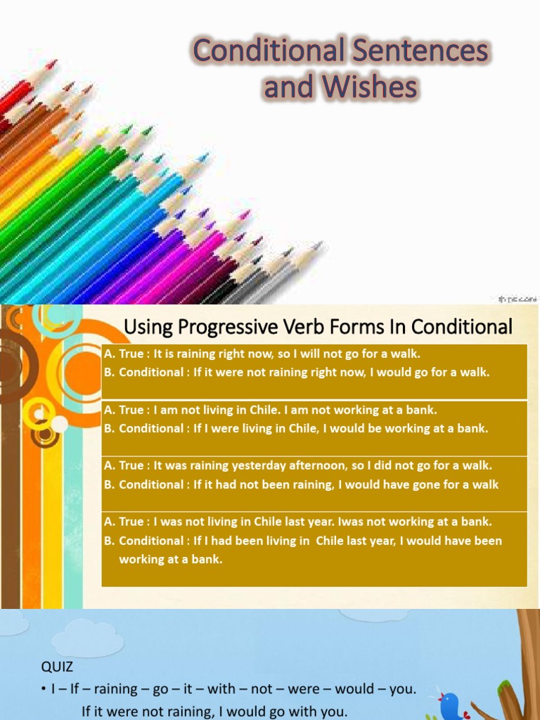 Conditional Sentences and Wishes | PDF | Grammatical Tense | Verb