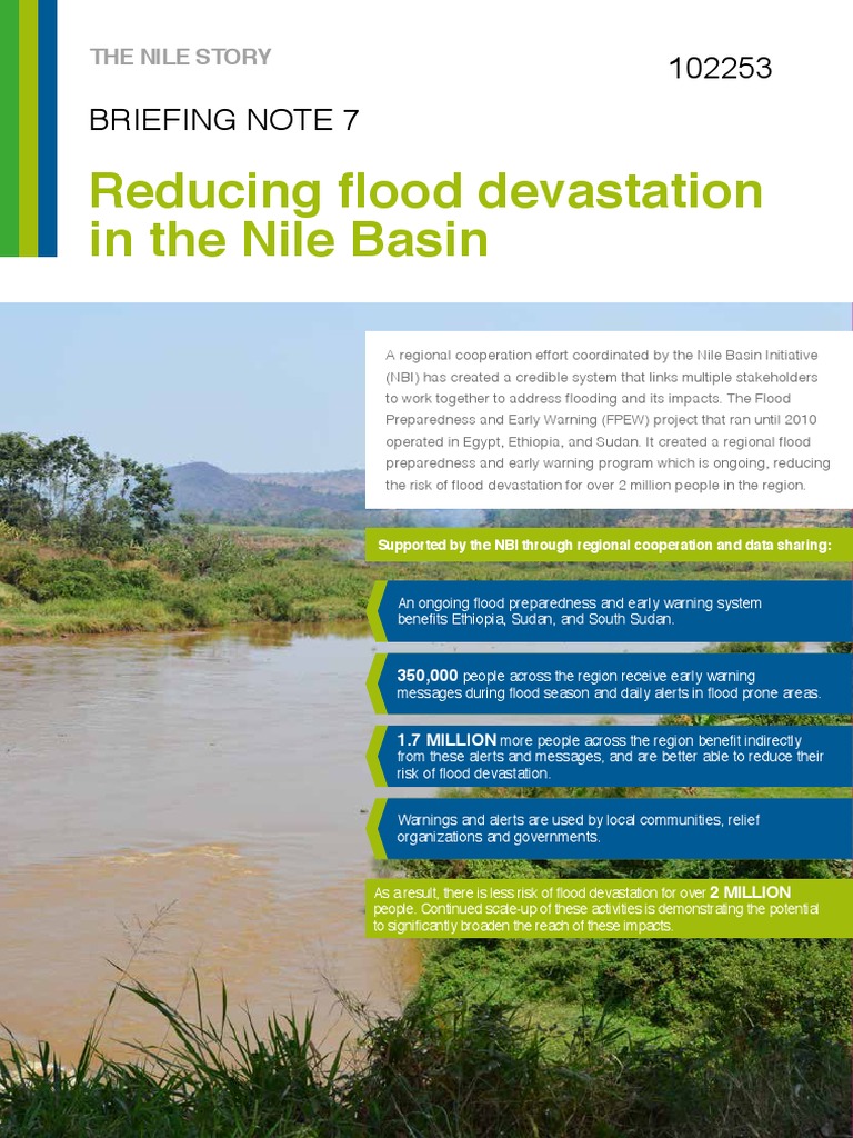 Reducing Flood | PDF | Flood | Nile