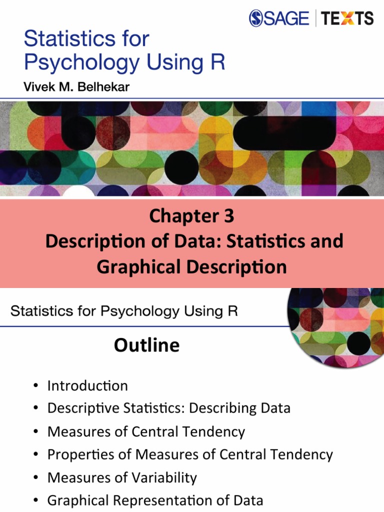 Descriptive Statistics and Graphs: Statistics For Psychology | PDF ...