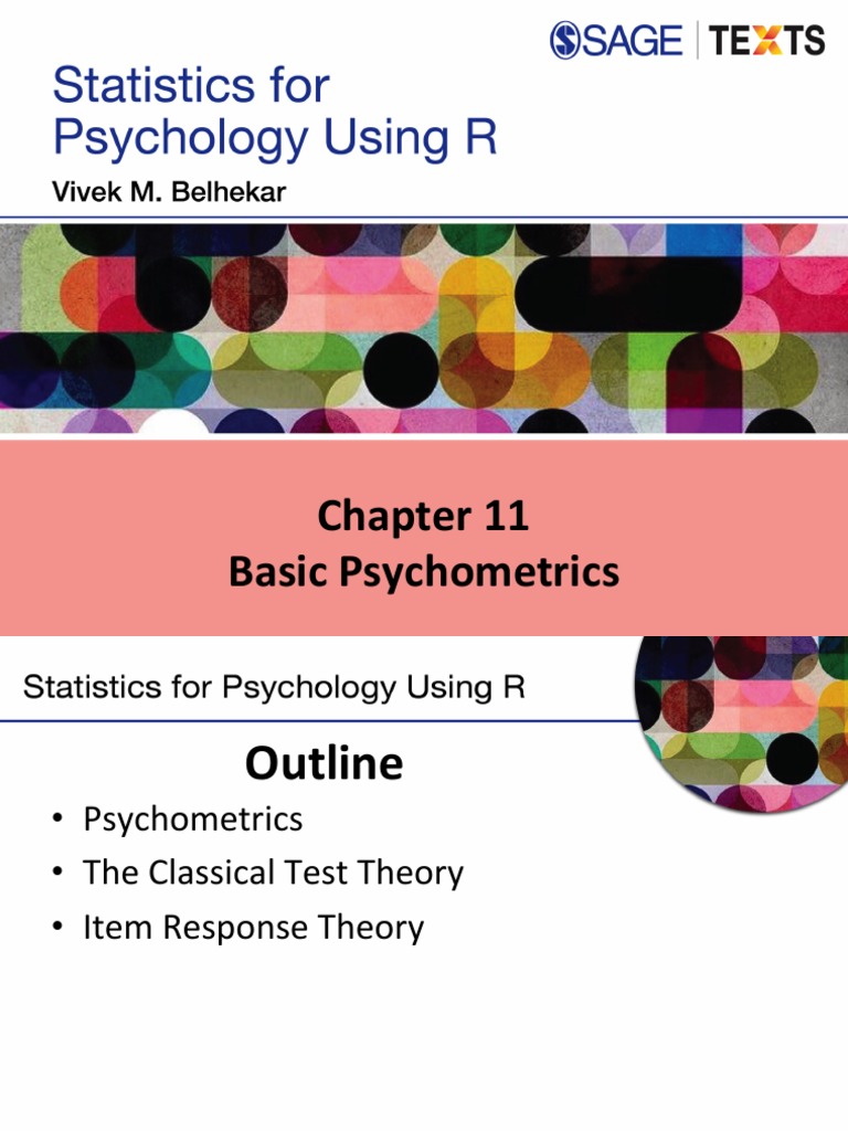 Psychometrics: Statistics For Psychology | PDF | Tests | Statistical Theory