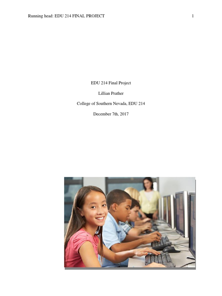 Edu 214 Final Projec | PDF | Creativity | Information