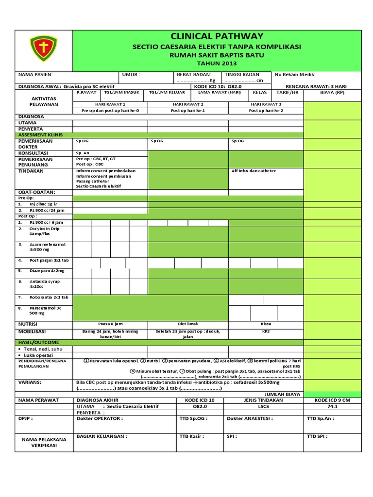 Clinical Pathway SC | PDF