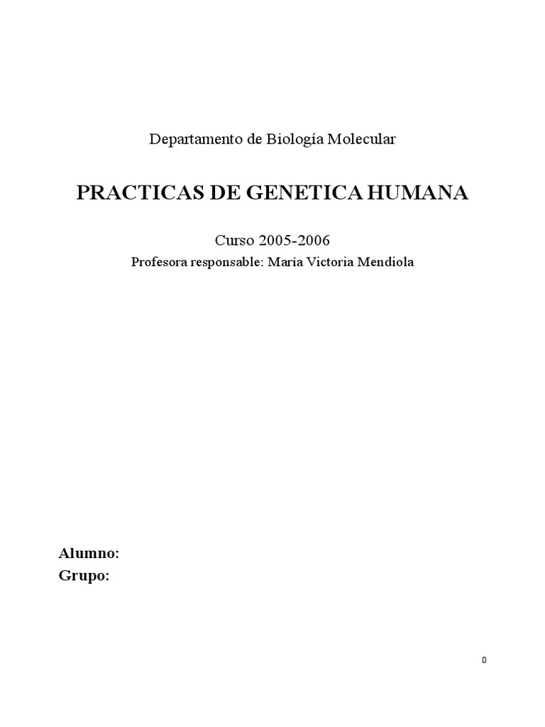 Análisis de las prácticas de Genética Humana: Cariotipos normales y alteraciones cromosómicas ...