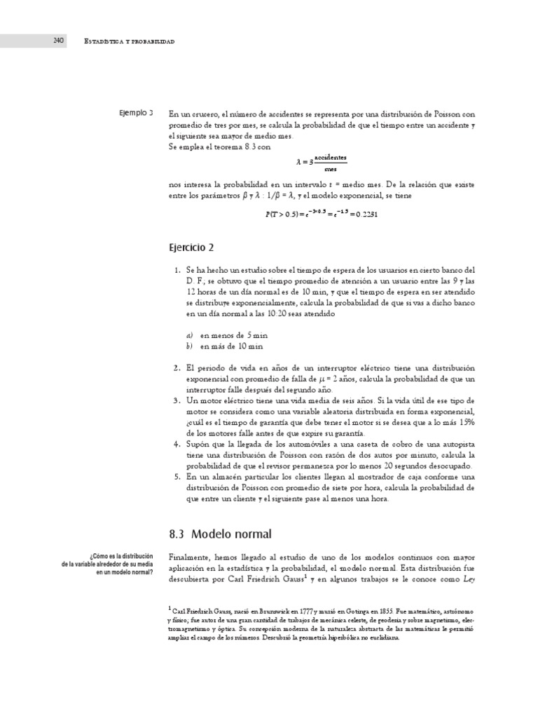 U4 Modelos Continuos de Probabilidad PDF | PDF | Distribución normal | Distribución de probabilidad