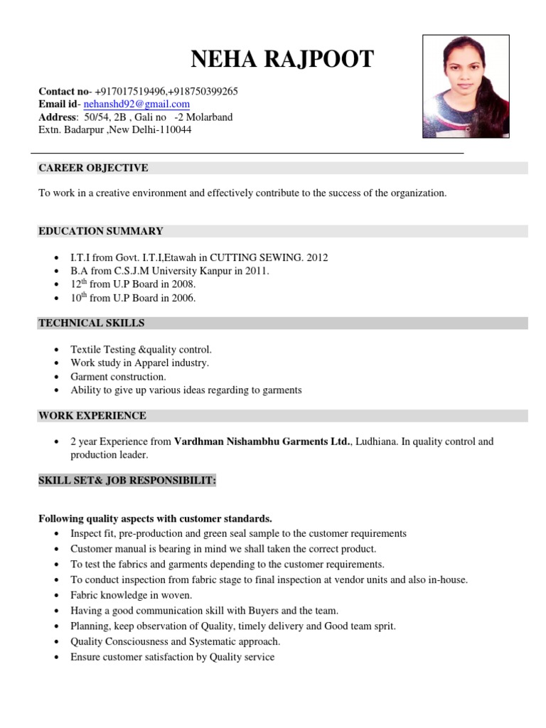 NEHA Resume | PDF