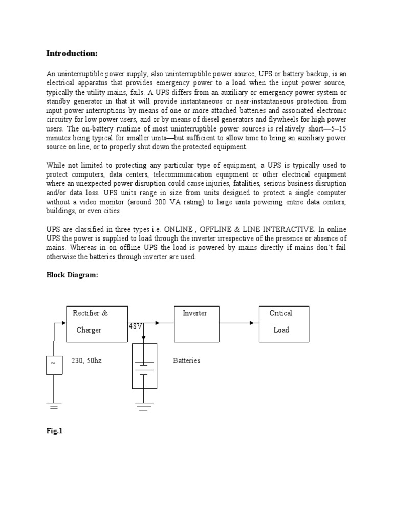 Ups 2 | PDF | Power Inverter | Rectifier