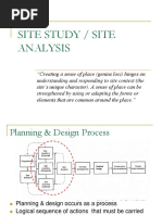 Site Inventory and Analysis in Landscape Architecture | PDF | Basement ...