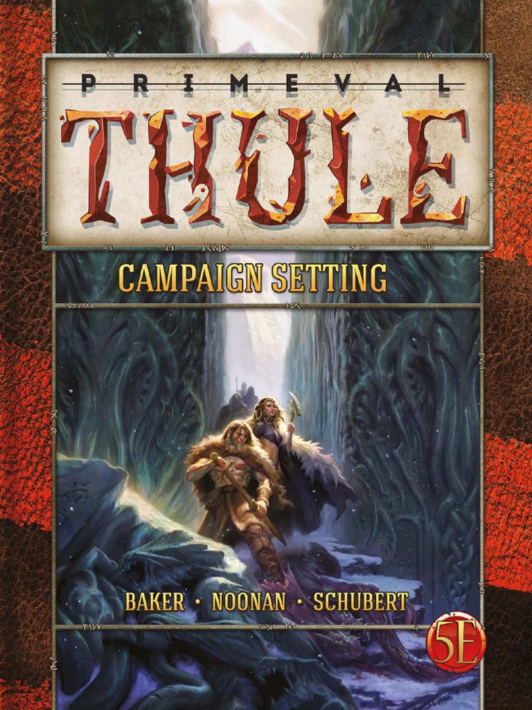 Primeval Thule Campaign Setting PDF | PDF